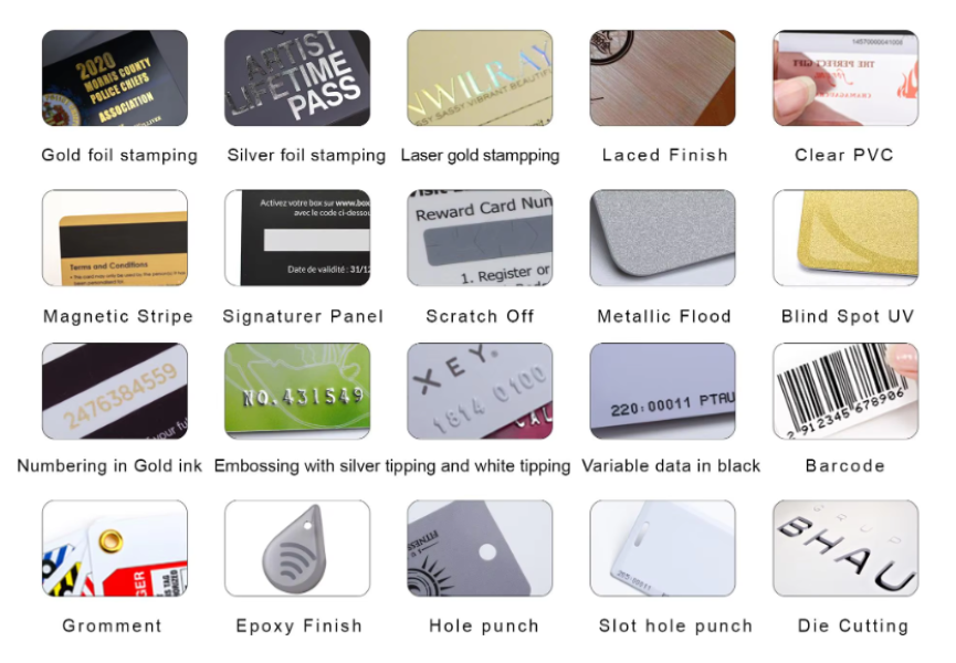 Plastic RFID Card-Custom PVC Chip Cards-Eco-friendly Plastic