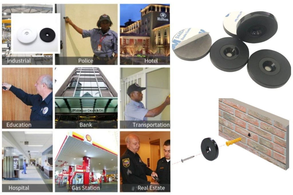 RFID Patrol Tags-LF/HF/UHFR Guard Tour Checkpoints-OEM/ODM