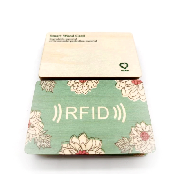 Wooden RFID Card Custom-Wood NFC Visit Card-Hotel Key Card